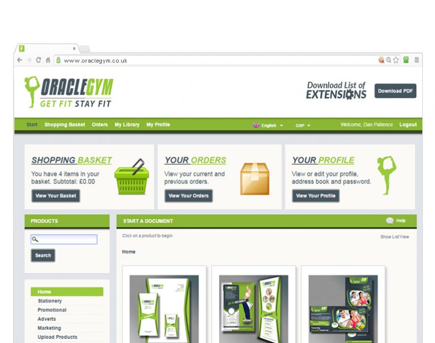 oracle-gym-home - Burst Digital