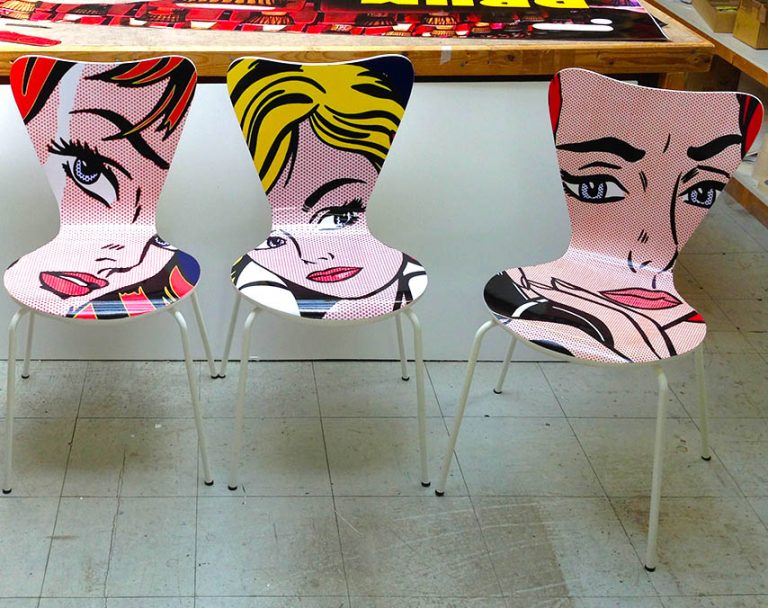 wrapped Chairs - Burst Digital