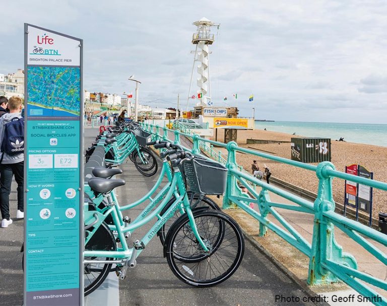 Brighton Bike Share - Burst Digital